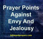 PRAYERS AGAINST ENVY AND JEALOUSY -Bibleandprayers.com