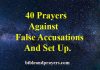40 Prayers Against False Accusations And Set Up -Bibleandprayers.com